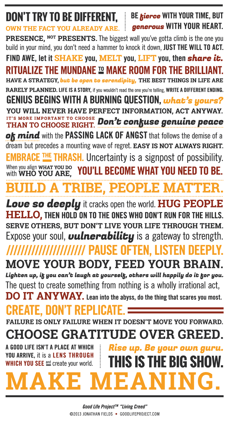 35 Ideas That Will Change Your Life… Good Life Project 35 Ideas That Will Change Your Life… Good Life Project